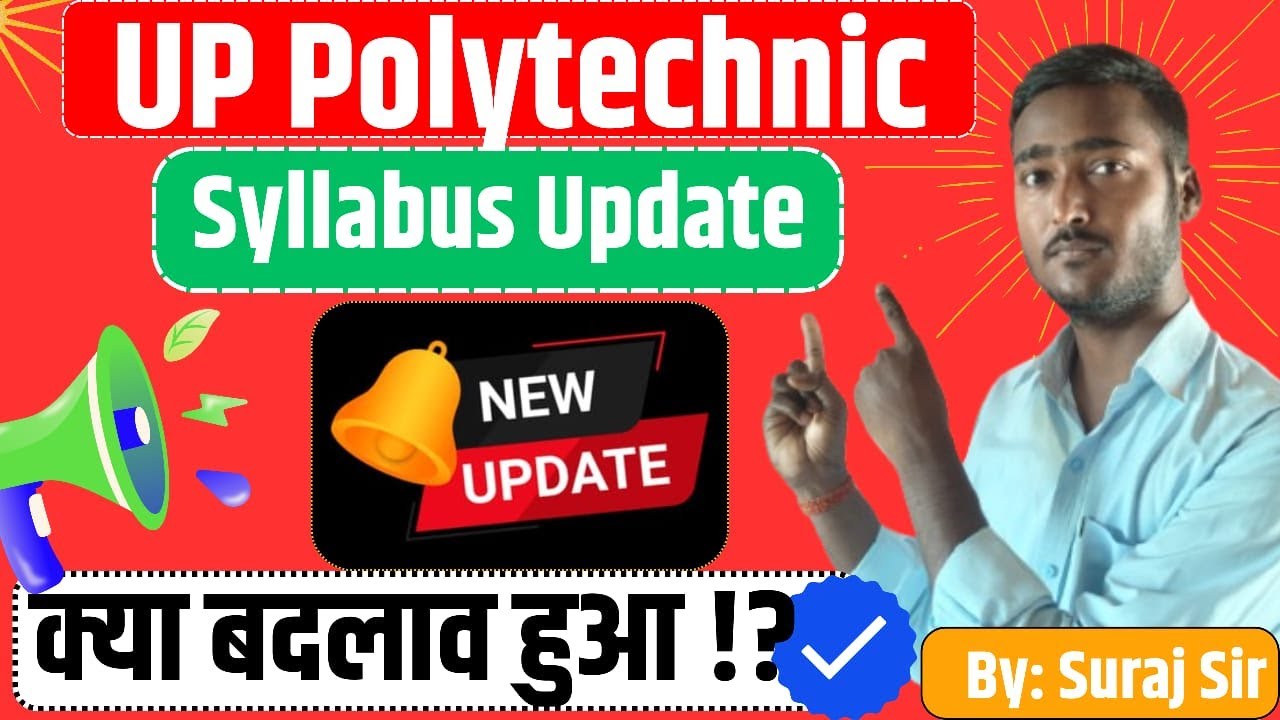 Polytechnic Syllabus Update 2025||Bteup syllabus ||Electrical 3rd ...