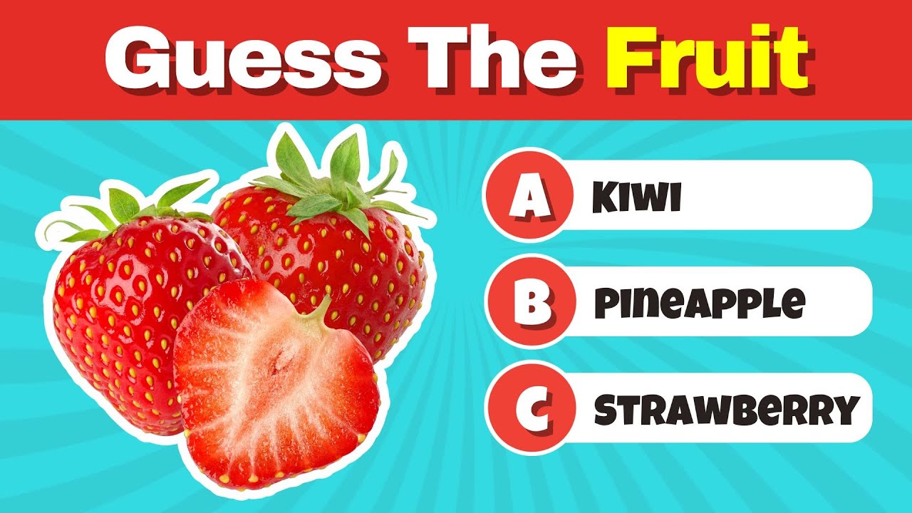 Fruit Quiz Challenge - Guess the Fruit Test Your Knowledge - YouTube