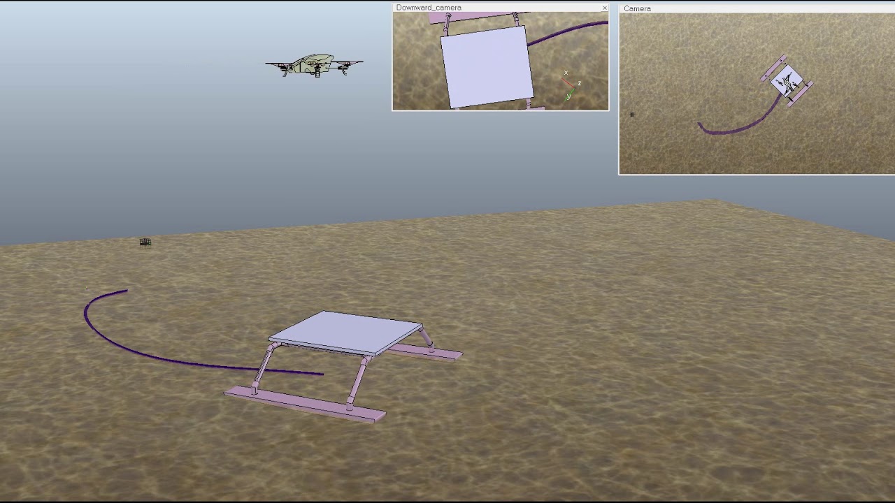 Matlab + V-REP Simulator - YouTube