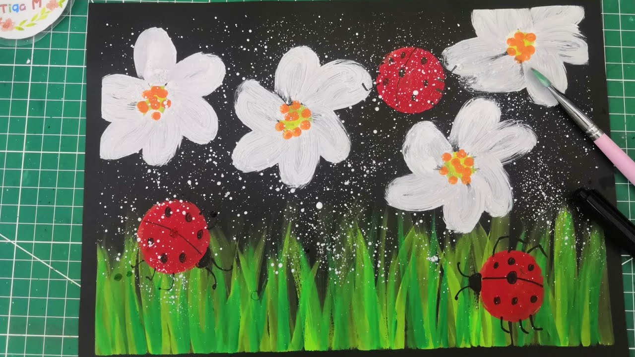 Easy drawing and painting step by step for kids #4 /drawing tutorial ...