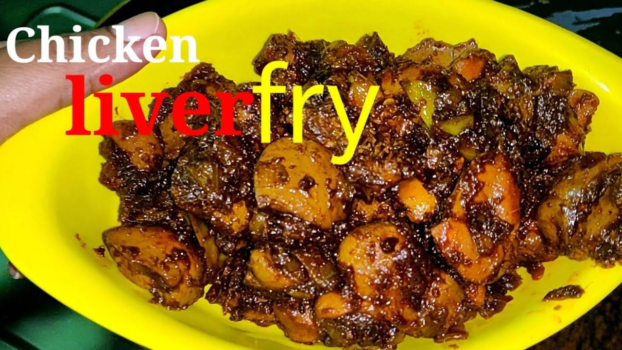 chicken liver fry #how to make chicken liver fry# liver fry recipe ...