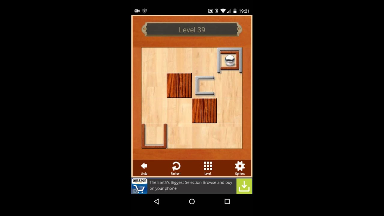 Slide Box Puzzle Level 39 Optimal Solution - YouTube