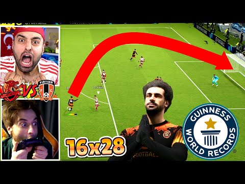 YENİ DÜNYA REKORU 16 TANE 28 METRE PLASE GOL ! EMJAN AĞLADI ! ÜMİDİ VS EMJAN ELPESİCO 24