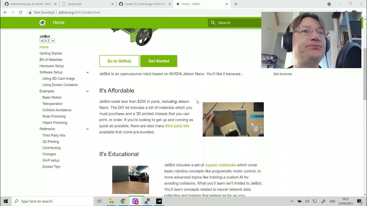 Tech Session 2 - LEGO Mindstorms 51515 & Jetson Nano - Jetbot Basic ...