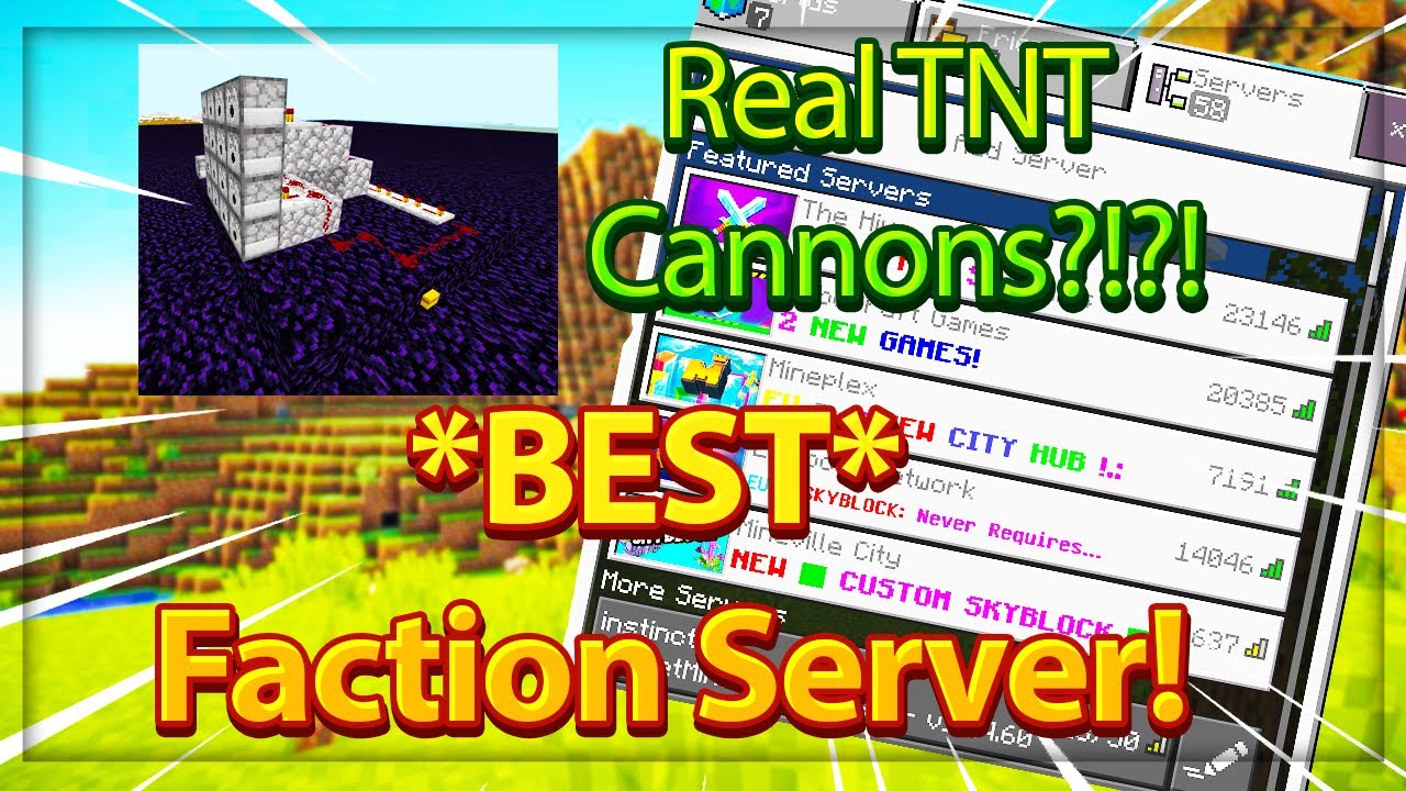 The *BEST* Faction Server!!! || Instinct Pe - YouTube