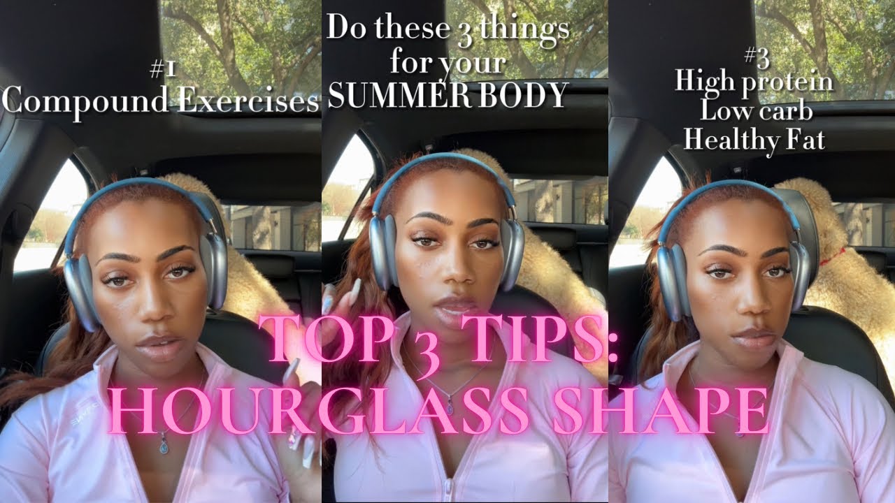 HOW TO GET AN HOURGLASS SHAPE: 3 EASY STEPS - YouTube