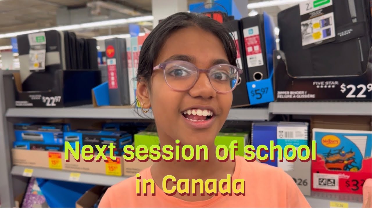 Preparation for next session of school in Canada - YouTube