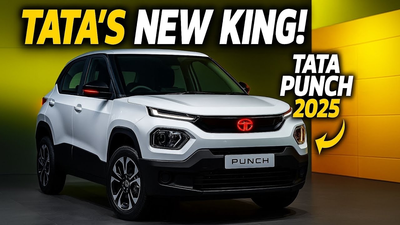 2025 Tata Punch Facelift 🔥 | Price, Features, Launch Date & Mileage ...