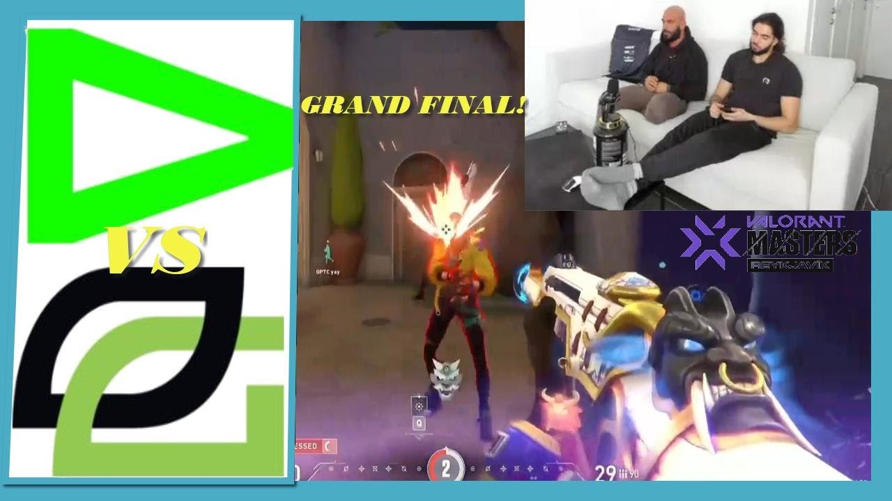 TL SCREAM Reacts To Grand Final Loud vs OpTic | Map1: Ascent | VCT 2022 ...