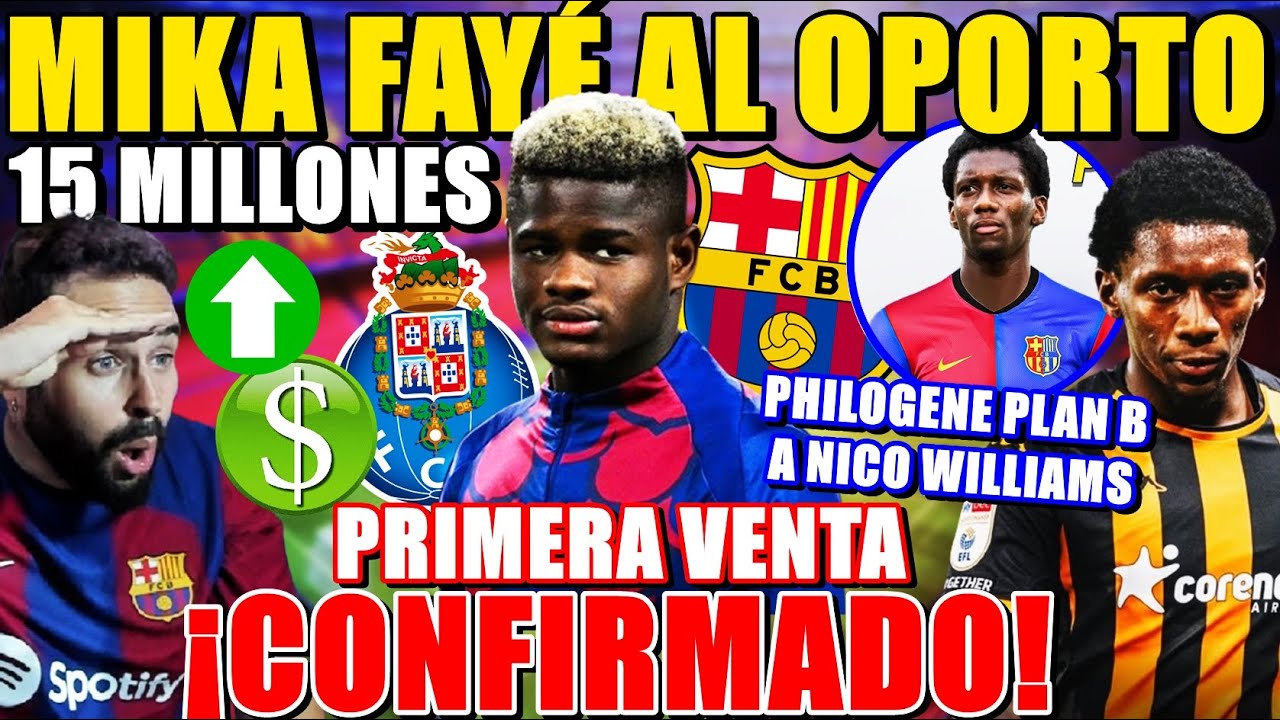 🚨¡CONFIRMADO! FAYÉ al OPORTO por 15 MILLONES ¡PRIMERA VENTA ...