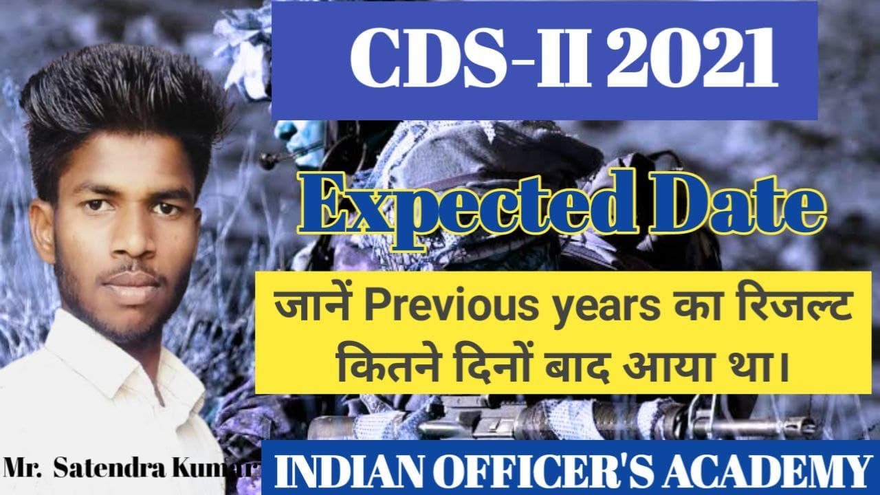 CDS 2 2021 | Expected Result date |CDS 2 2021 Result Date Expected |# ...