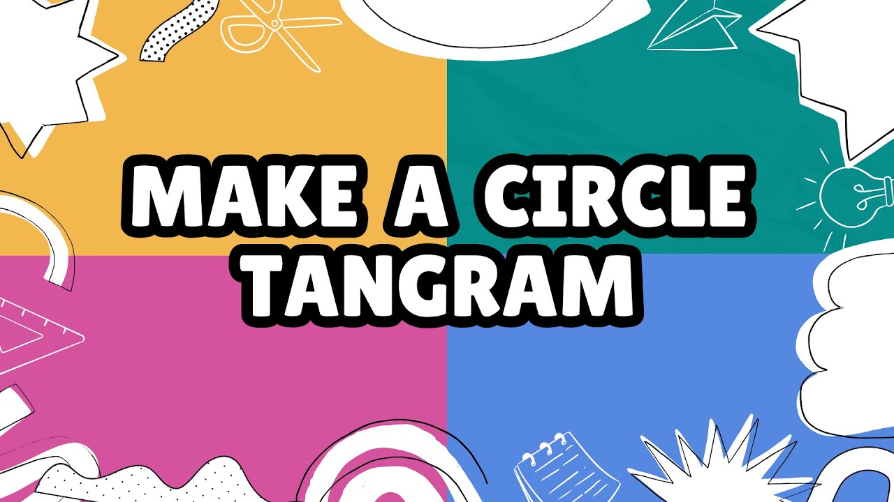 Circle Tangram (Tech Week 6th Grade) - YouTube