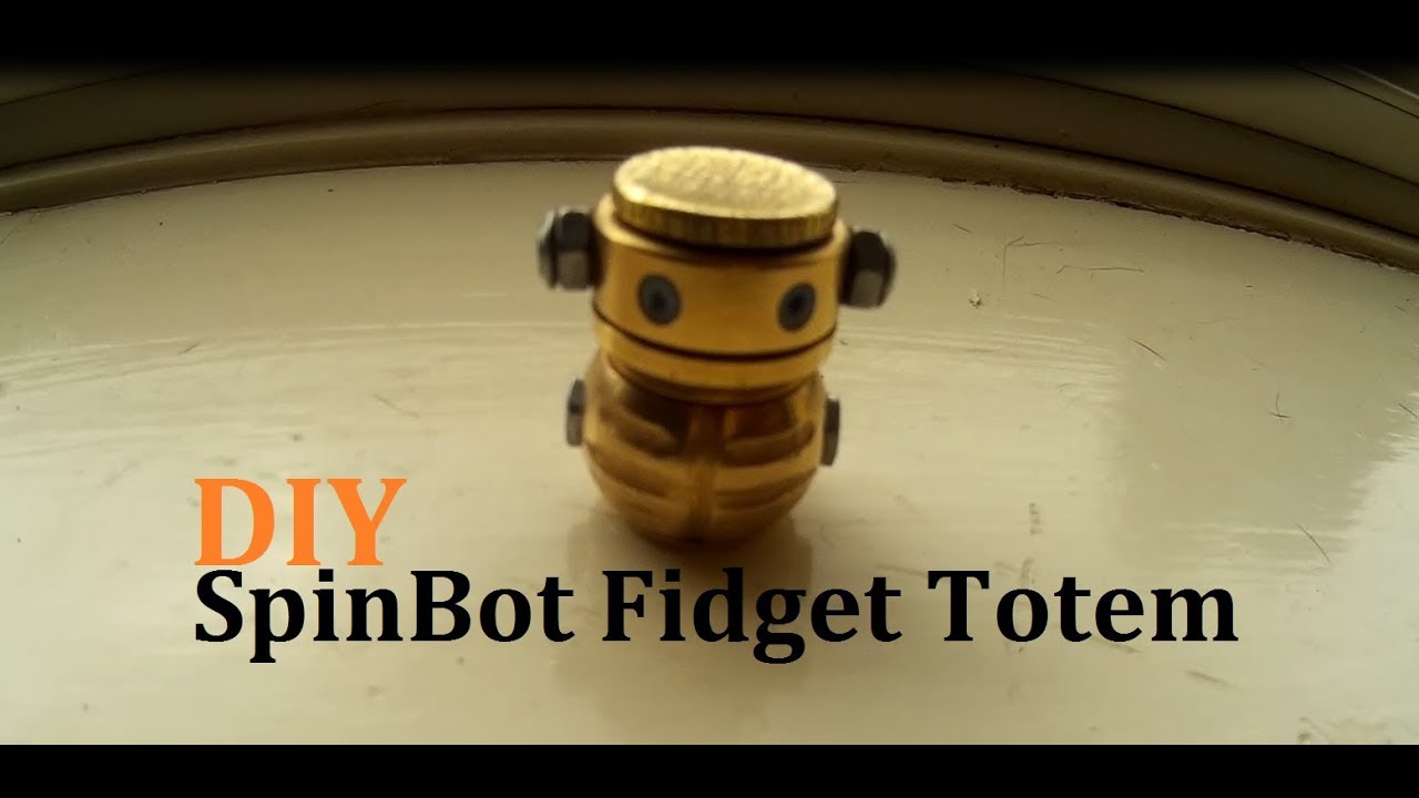 DIY SpinBot Fidget Totem Spinner V1 - YouTube