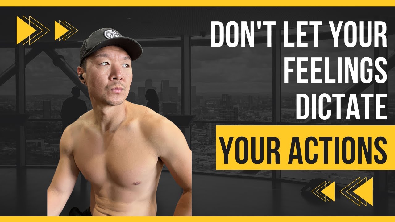 Don't Let Your Feelings Dictate Your Actions - YouTube