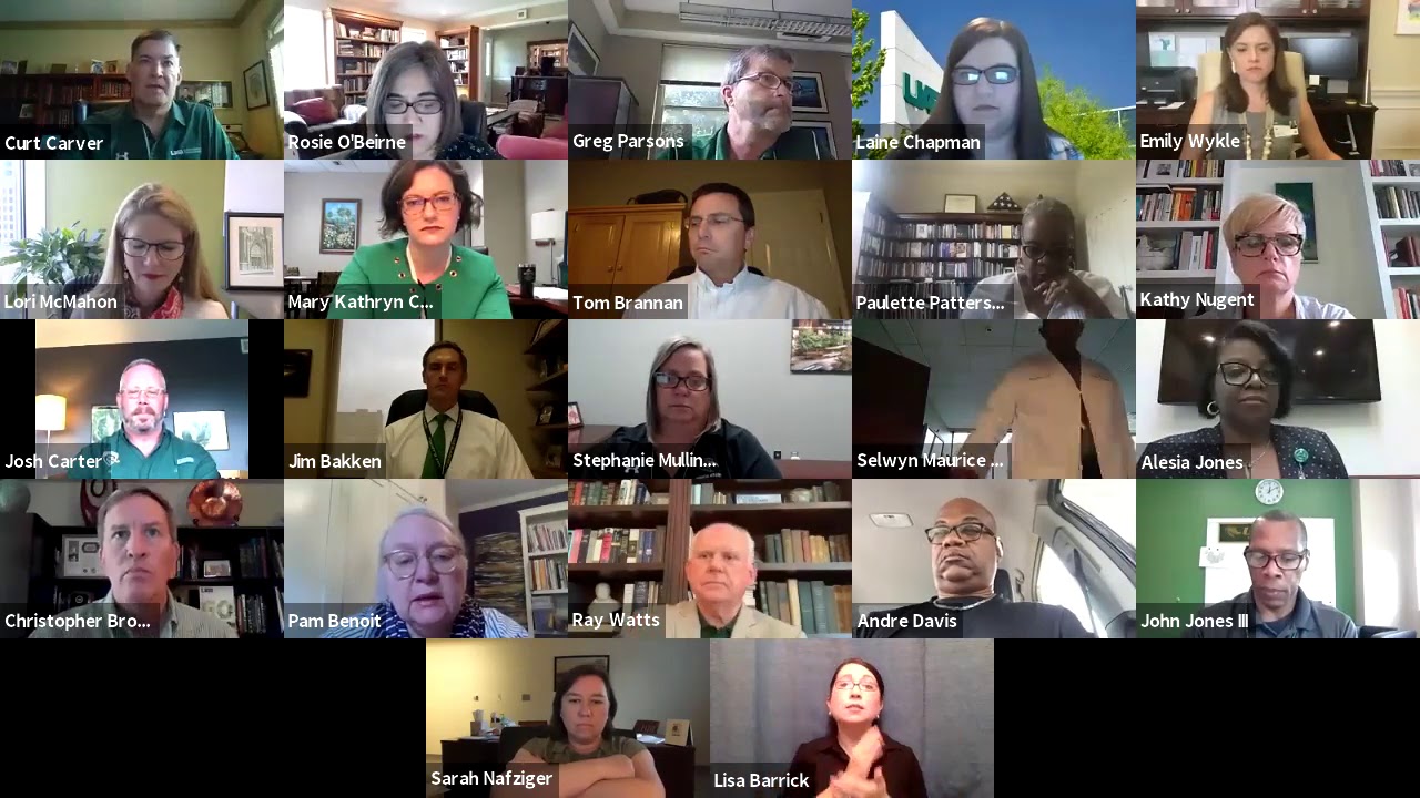 Employee and Staff Virtual Town Hall - YouTube
