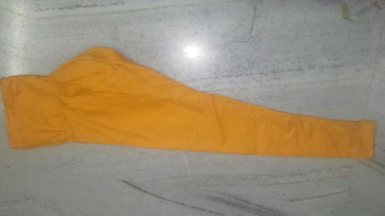 how to cut and stitch chudi pant - YouTube
