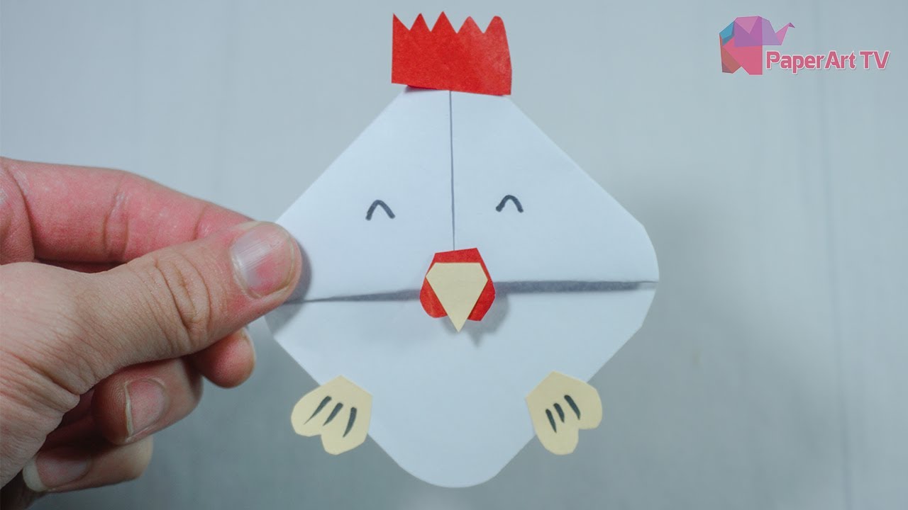 How to Make a Paper Chick - Paper Craft - Paper Art TV - YouTube