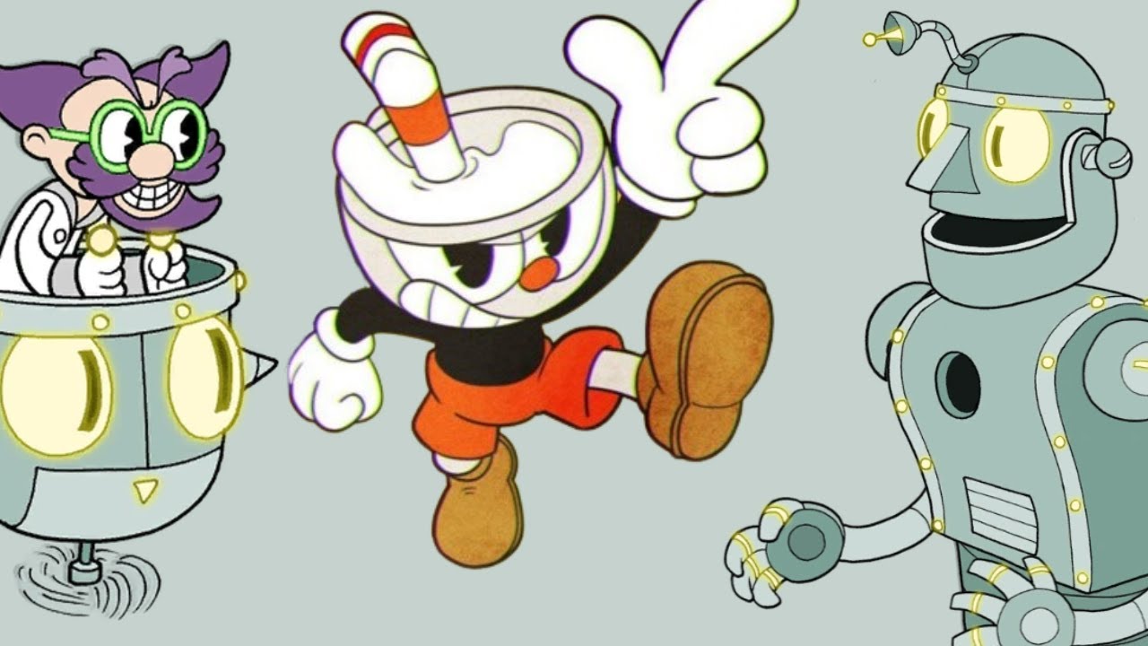 Greatest Pilot Ever | Cuphead (Dr.kahl's Robot Boss Fight) - YouTube