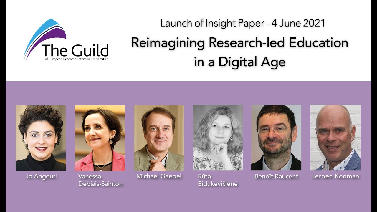 Launch of the Insight Paper "Reimagining Research-led Education in a ...