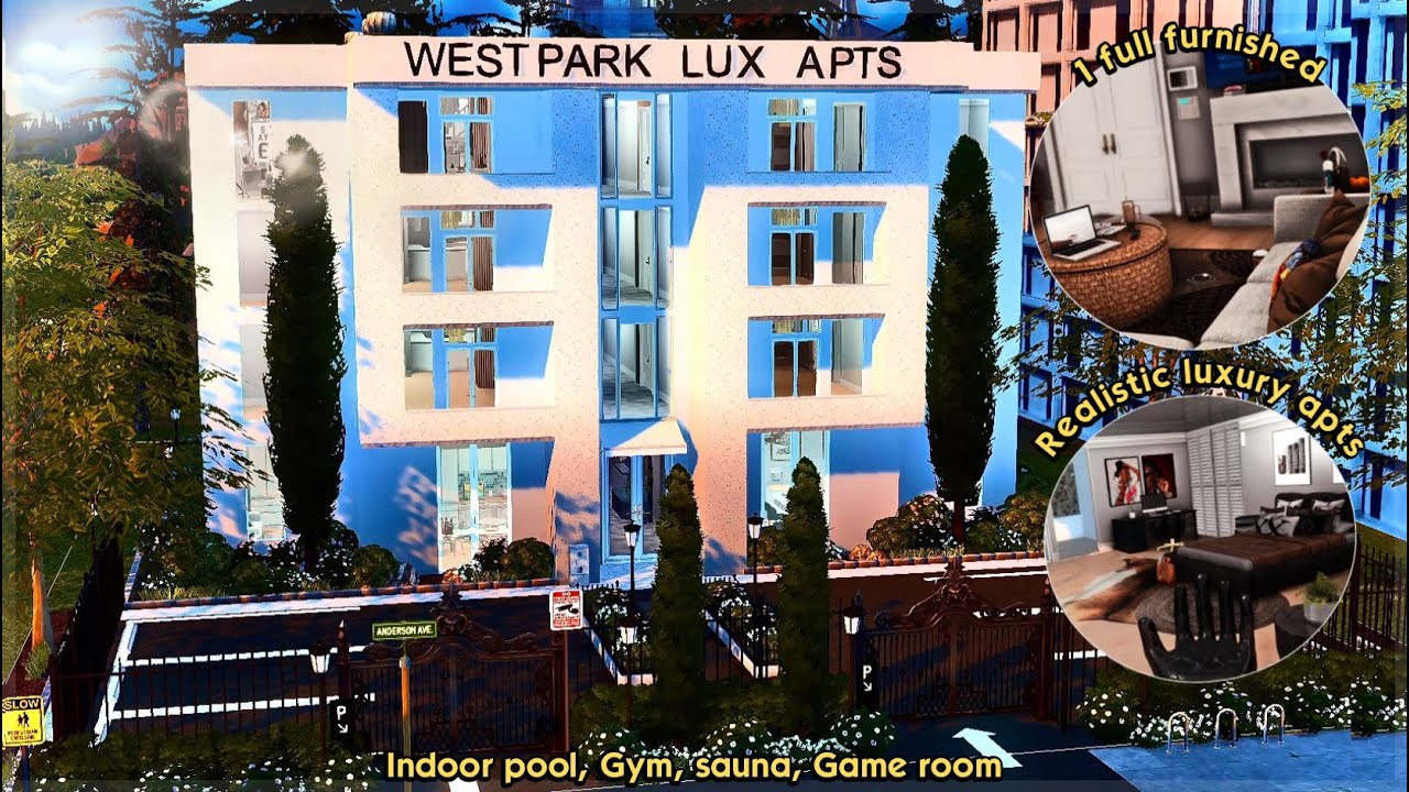 LUXURY REALISTIC APARTMENT COMPLEX │POOL, SAUNA, GYM, GAME ROOM│THE ...