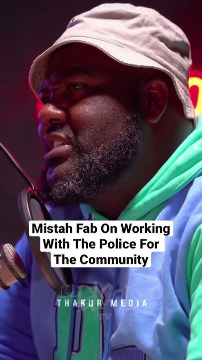 Mistah Fab talks to Lil Blood a about working with the police to better the community! - YouTube