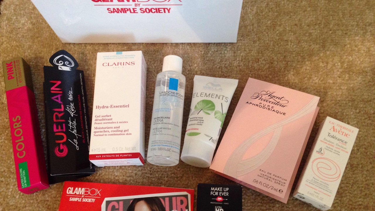 Коробочка красоты: Glam Box ~ Глэм Бокс № 2 февраль 2017 - YouTube