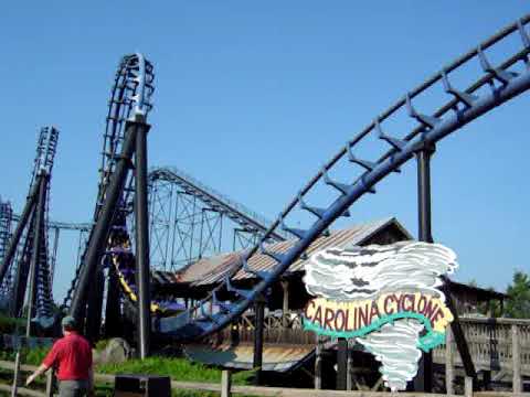 Carolina Cyclone - Paramount's Carowinds 2005 - YouTube