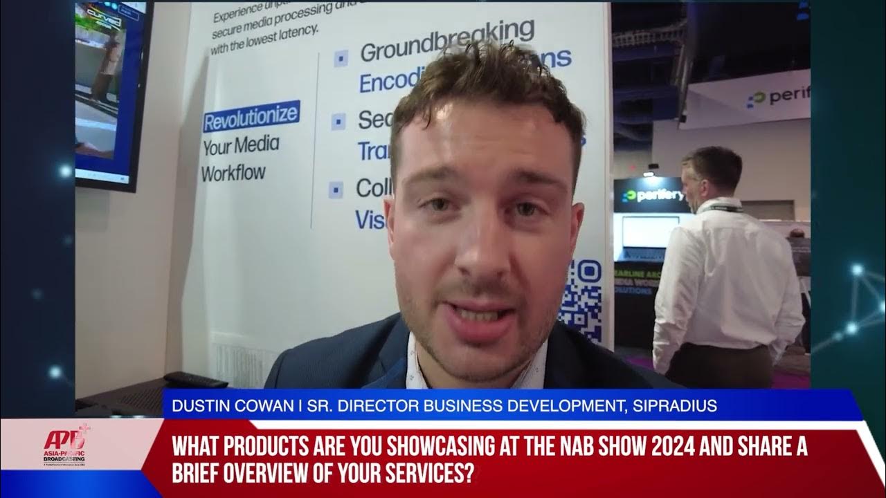 NAB Show 2024: Interview With SipRadius - YouTube
