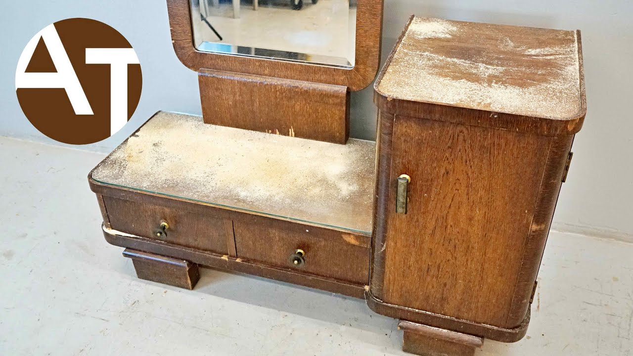 I restored an old Vanity Table and found an unexpected link to the past ...