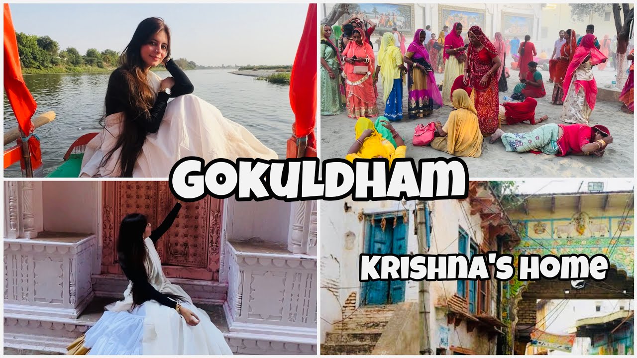 Krishna's home , radha's birthplace , raman reti vlog 💕 | Kajal ...