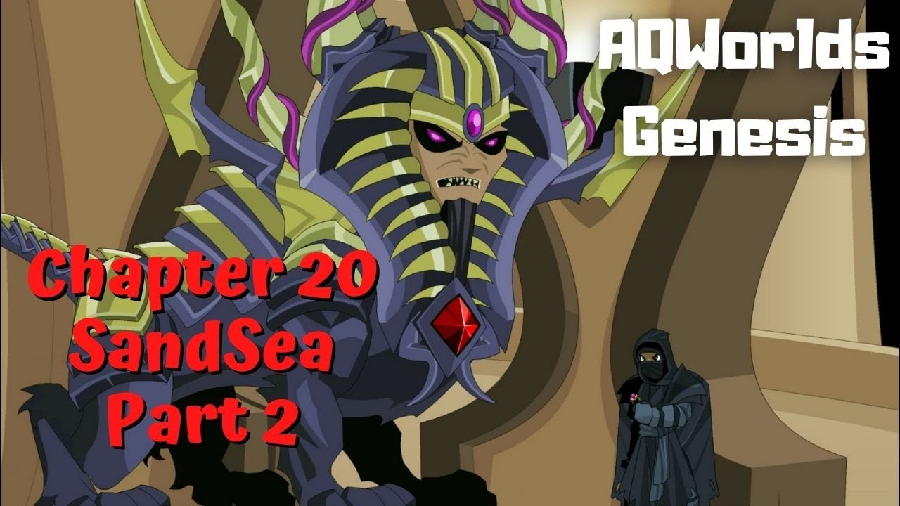 AQWorlds Genesis Series! SandSea Part 2 WALKTHROUGH! AQW - YouTube