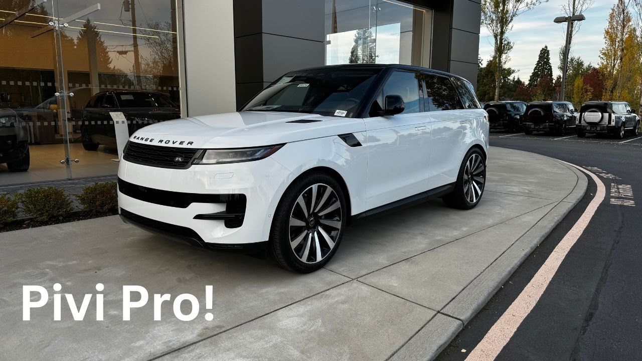 2024 Range Rover Sport Pivi Pro! - YouTube