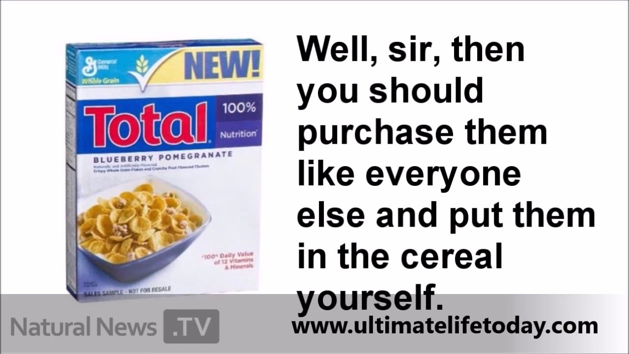 General Mills Total Mind Games - comedy skit about Total Blueberry ...