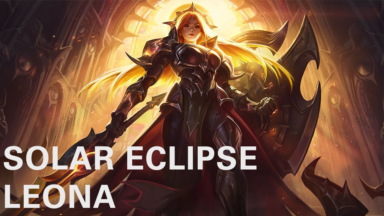 Solar Eclipse Leona Skin - League of Legends - YouTube