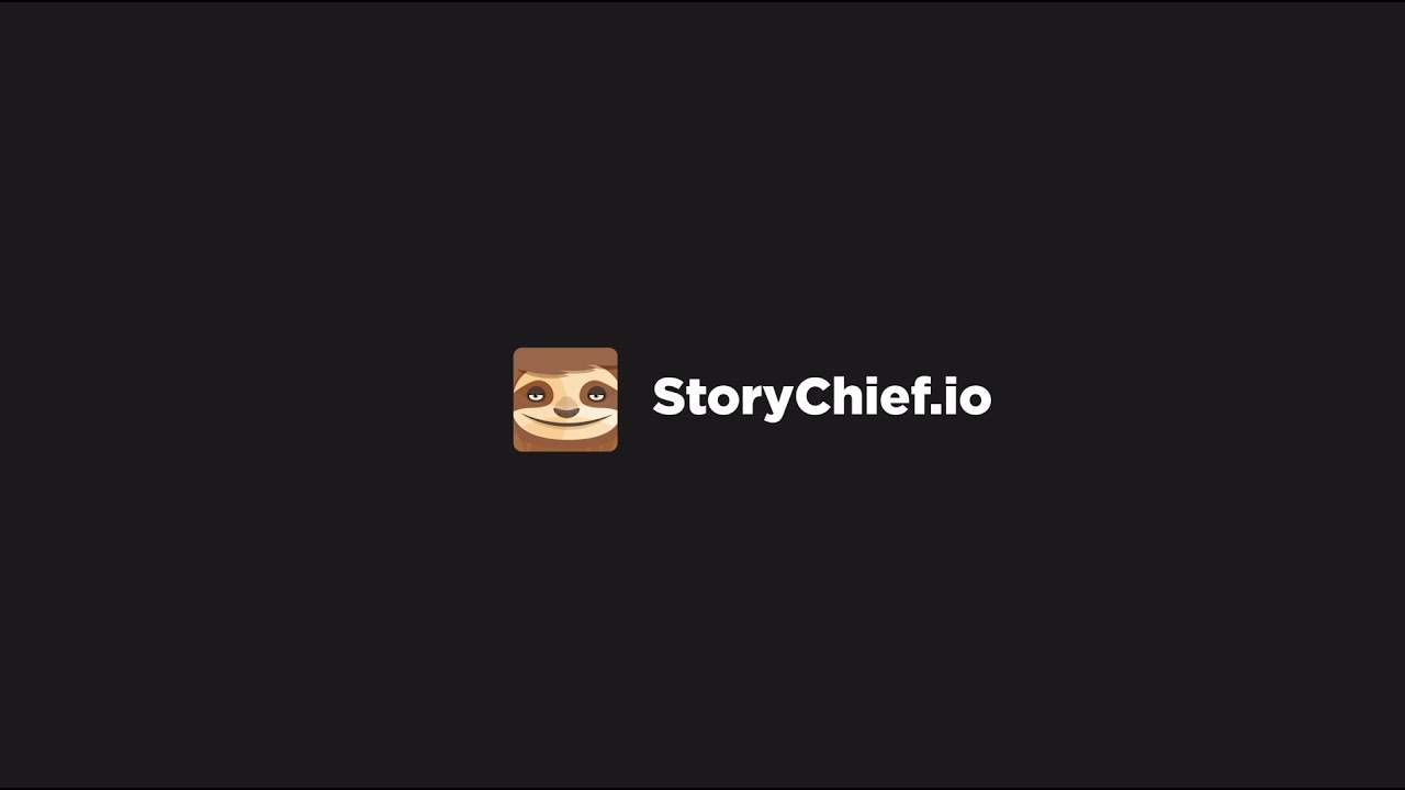 StoryChief explained with typography - YouTube