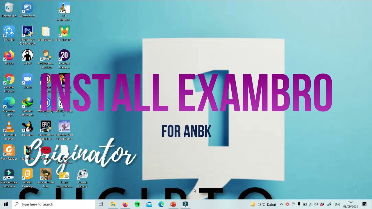 How to Install Exambro for ANBK - YouTube