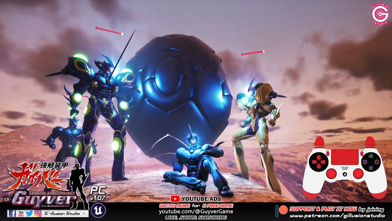 THIS IS...OMG~ GUYVER GAME WITH CONTROLLER SUPPORT...!! | #GuyverGame ...