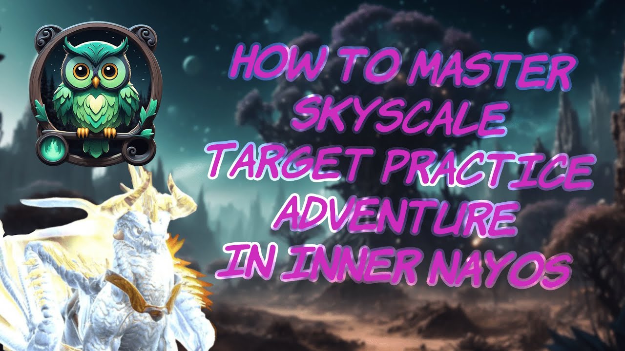 Guild Wars 2 - How to Master Skyscale Target Practice Adventure in Inner Nayos - YouTube