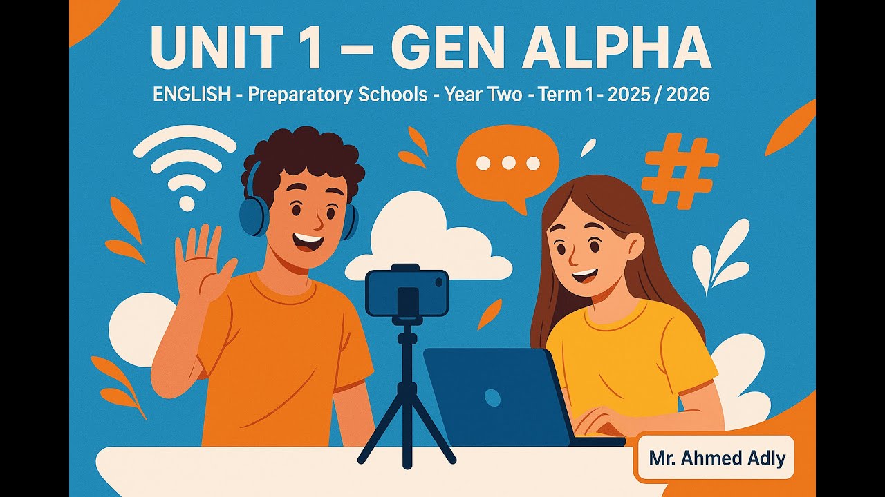Unit 1 – Gen Alpha | Lessons 1 & 2 | Preparatory Schools – Year Two ...