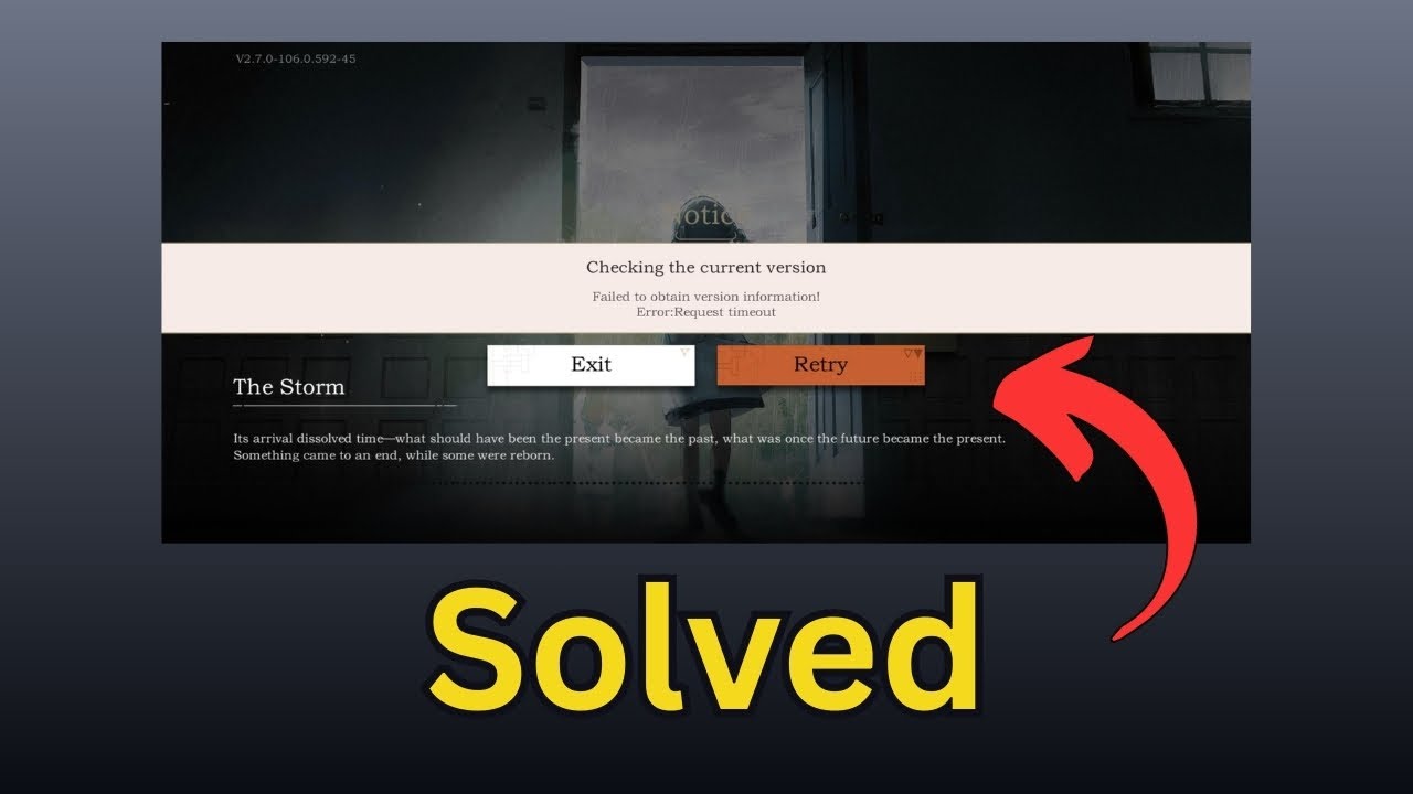 Fix Failed to obtain version information in Reverse 1999 [Full Guide ...