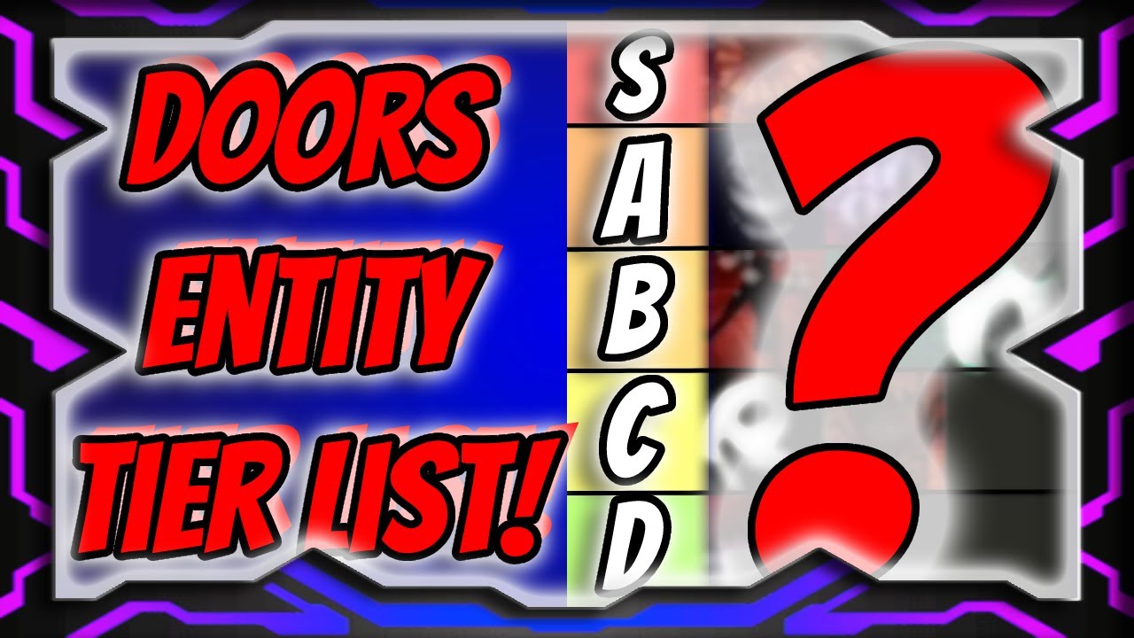 Roblox Doors Entity Tier List! - YouTube