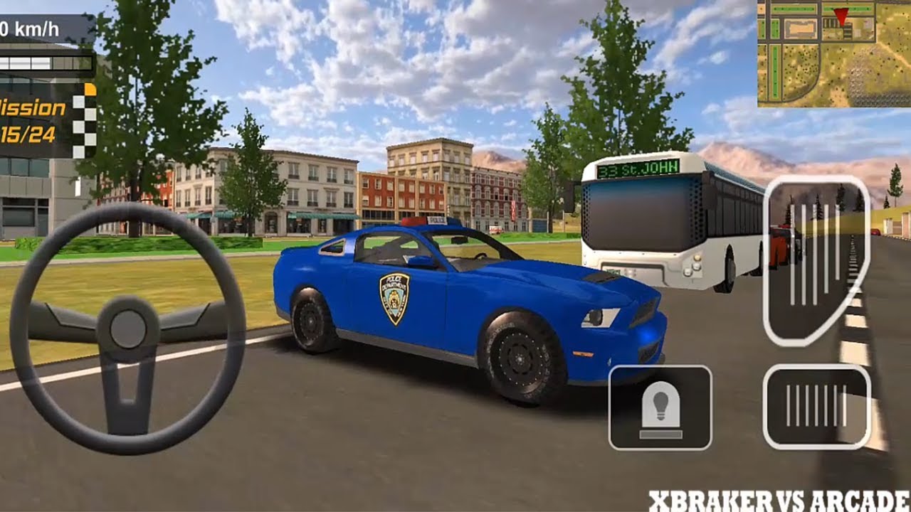 Police Drift Car Driving Special Edition | Police Departament City Blue ...
