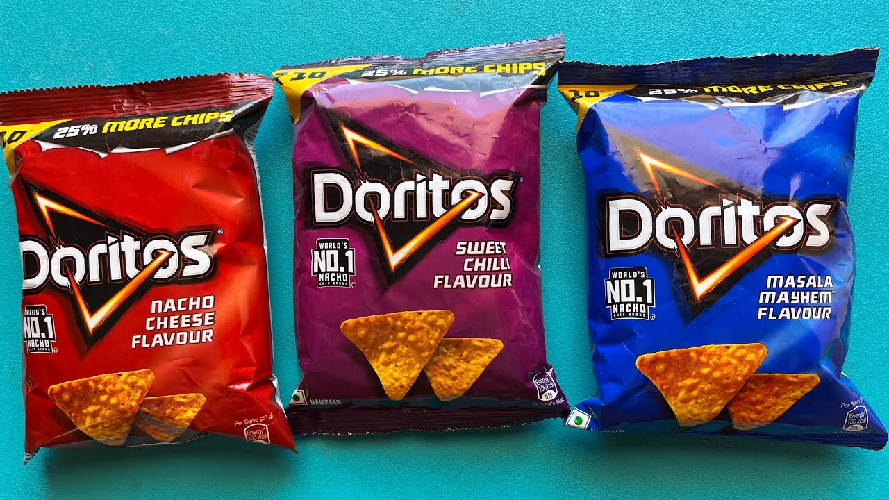 Doritos Nachos | Cheese, Sweet Chilli & Masala Mayhem | Nachos | Asmr ...