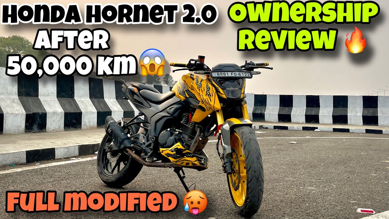 Honda hornet2.0 review after 50,000km full modified|honda hornet ...