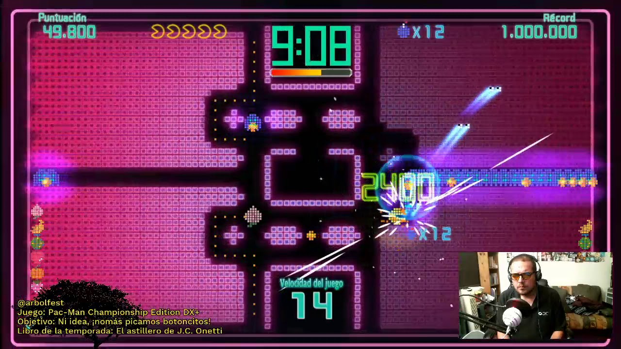 [ESP/ENG] Pac-Man en un rave psicodélico de campeonato - YouTube
