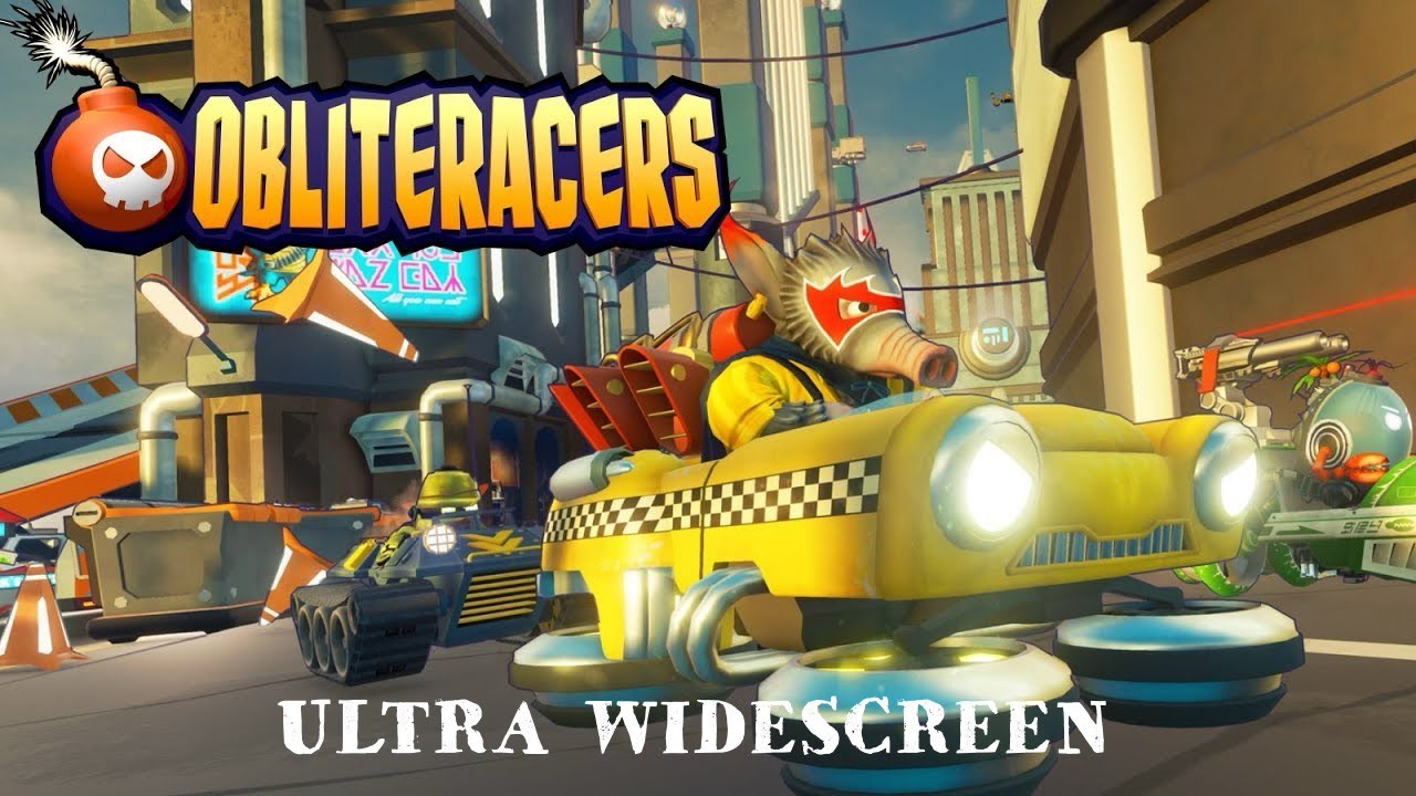 OBLITERACERS (2016) - PC Ultra Widescreen 5120x1440 ratio 32:9 (CRG9 / Odyssey G9) - YouTube