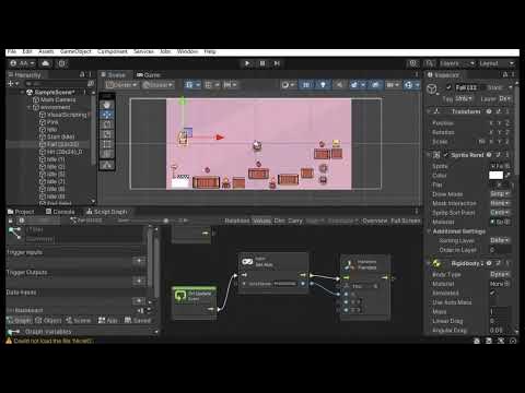 Exploring Nodes and Moving the Player on the X-Axis in Unity Visual Scripting - part 4 - YouTube