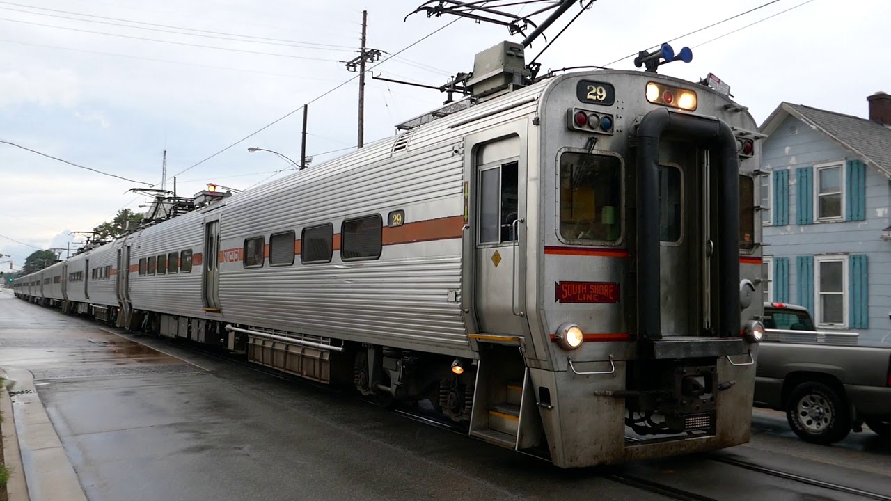 Outbound NICTD South Shore Train 1 Video 2 - YouTube