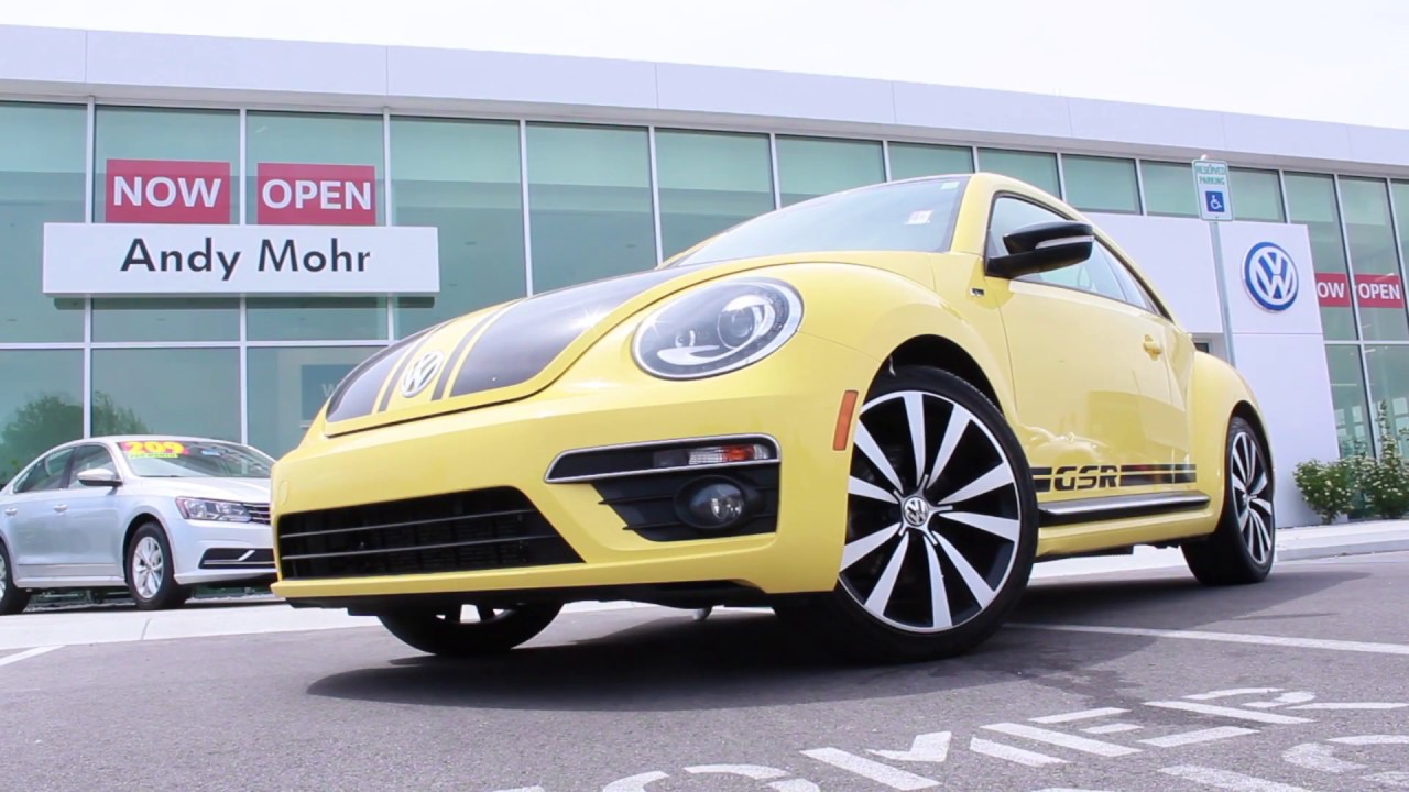 RARE 2014 VW Beetle GSR | Andy Mohr Volkswagen | Indianapolis, Indiana ...