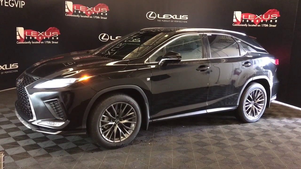 2020 LEXUS RX 350 F Sport Series 3 Obsidian Review - Lexus of Edmonton ...
